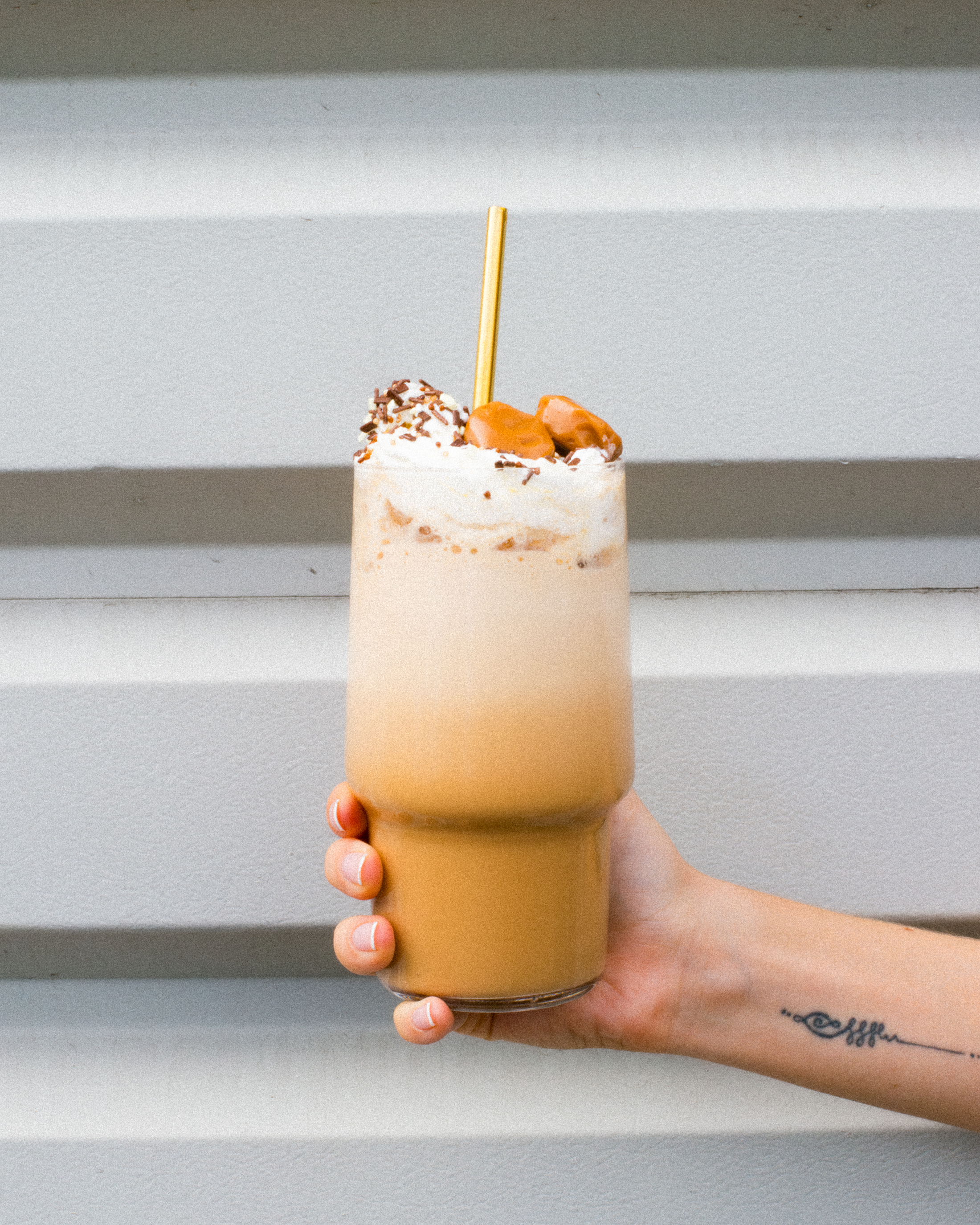 Whipped Toffee Nut Frappé Recipe | Little's – Little's Coffee
